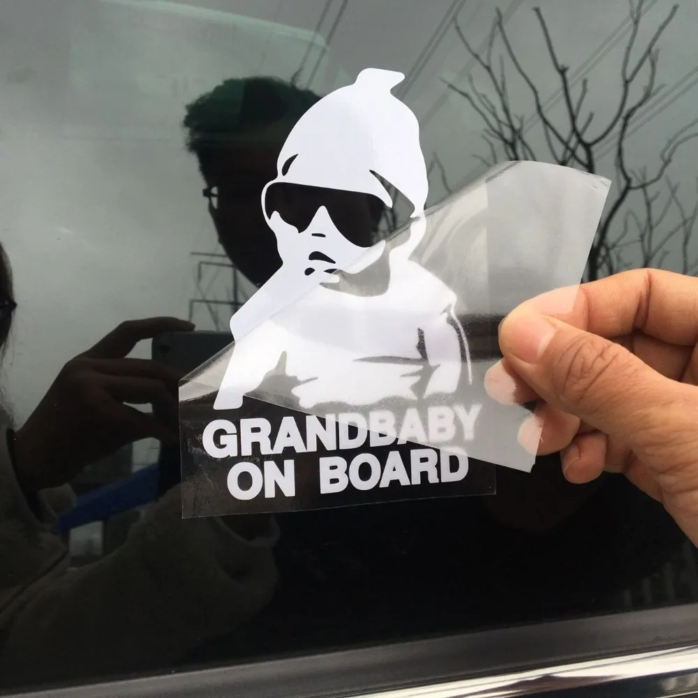 Weather Resist Custom Die Cut Out Car Decals Baby On Board Transfer ...