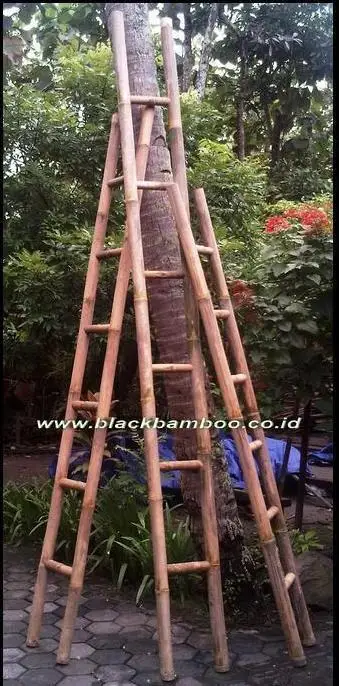 Natural Bamboo Ladders - Durable & Stylish Solutions