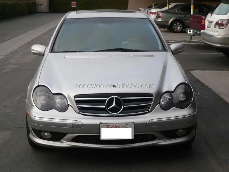Car Front Bumper For Benz W203 Upgrade To Amg C32 - Buy For Benz W203 ...