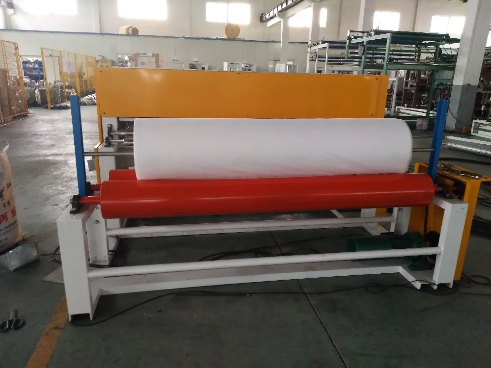 Spreading Hot Melted Activated Carbon Adhesive Powder Laminating ...