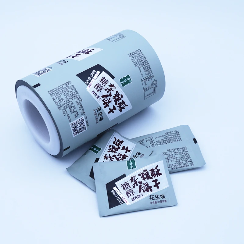 Laminated OPP VMCPP Plastic Packaging Roll Films for Food