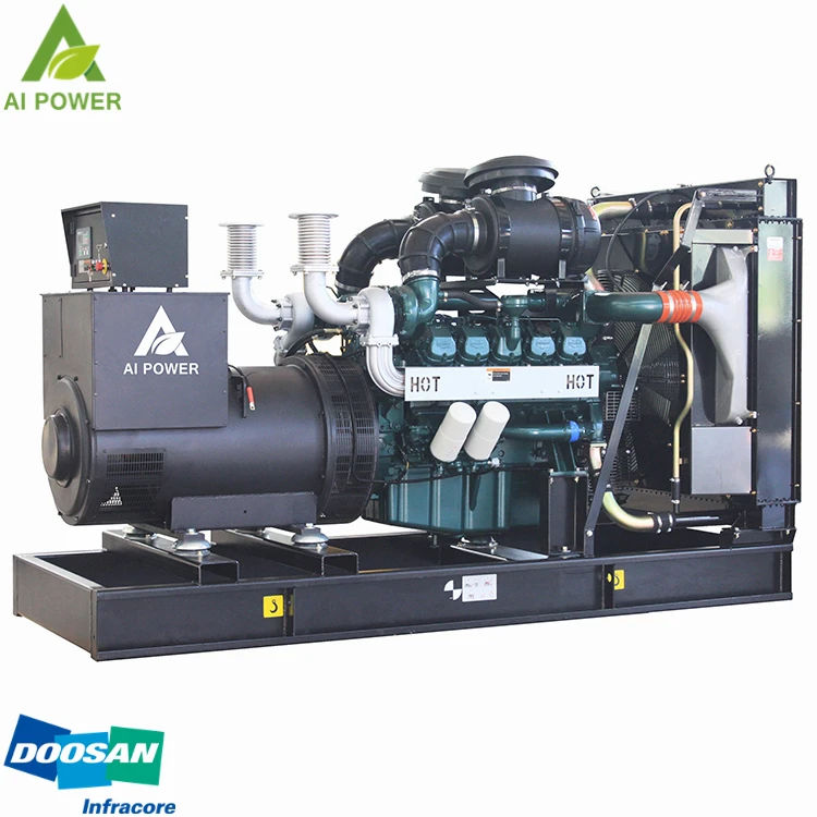 50Hz 275 KVA Doosan P126TI Diesel Generator Sets, 43% OFF