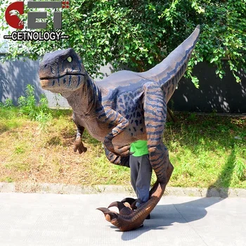 Cet Dino Manufacturer Velociraptor Legless Animatronic Realistic ...