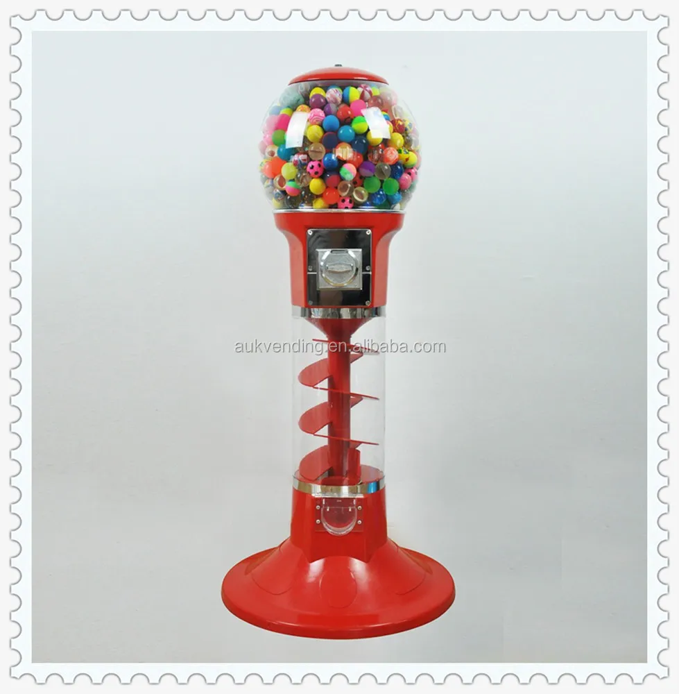 Spiral Vending Machine/gumball Vending Machine /capsules Vending ...