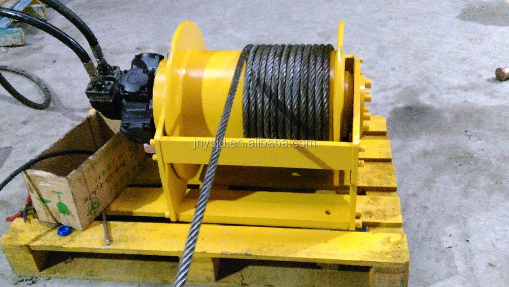 2 Ton PTO Driven Hydraulic Shrimp Boat Crane Winch for Rescue