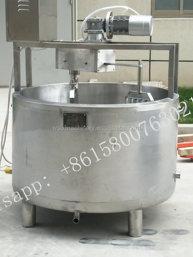 Cheese Making Vat - 1000 Liters for Sale - High Productivity