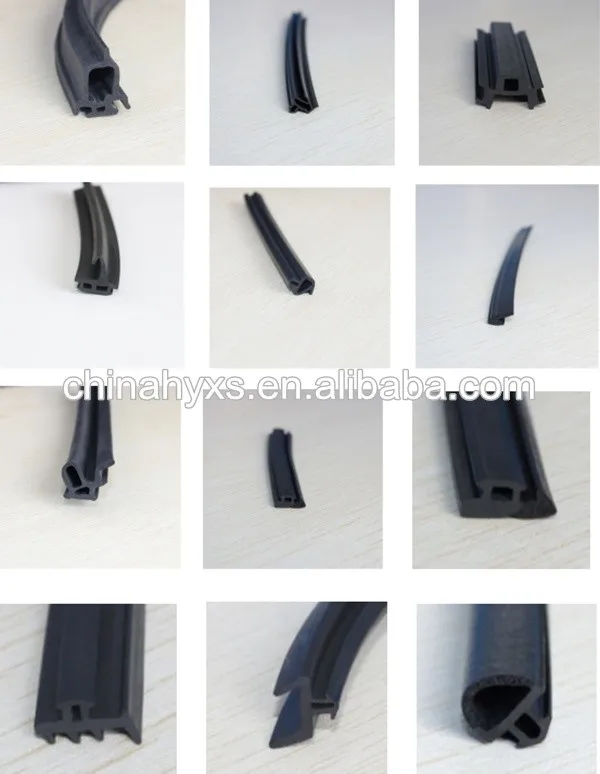 Aluminium Windows - T Shaped Profiles with Rubber Seals