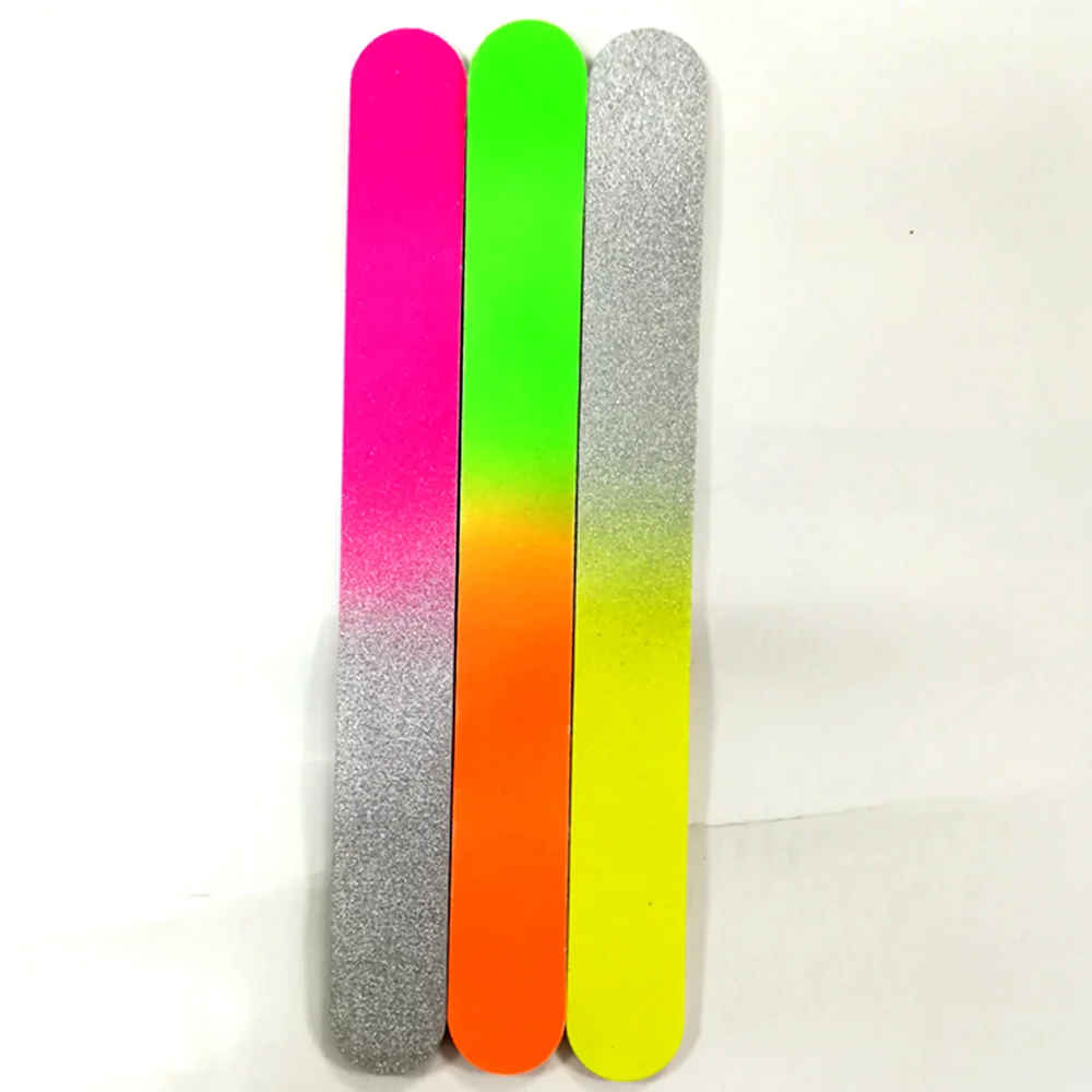 100/150# Rainbow Color Nail File,Colorful Emery Boards Nail Files,New ...