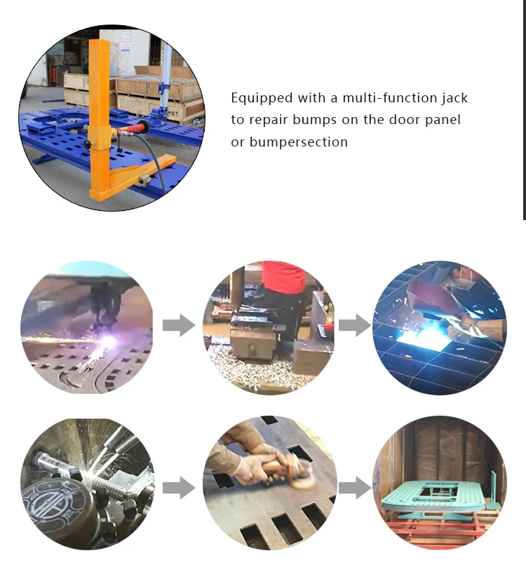 Continental Auto Body Collision Repair Frame Machine for Aluminium ...