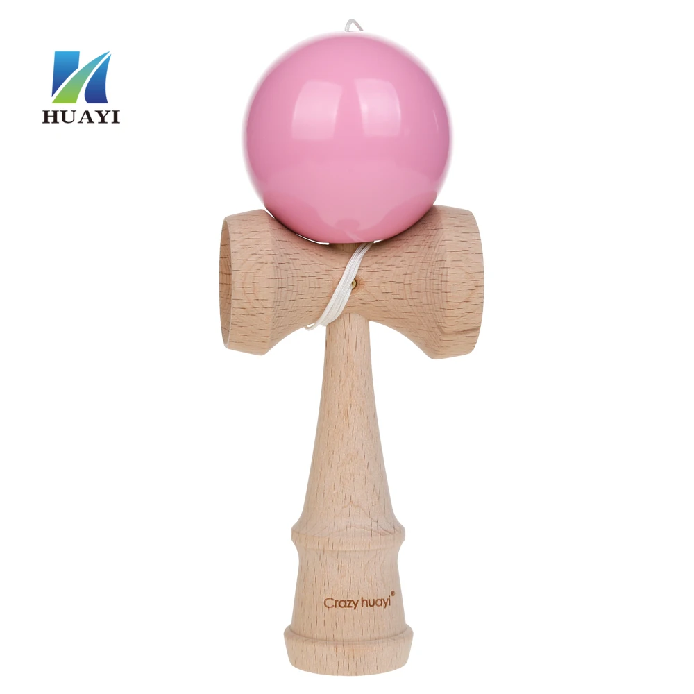 Kendama Beech Wood Toy - Ball With Extra String - Strengthens Hand And ...