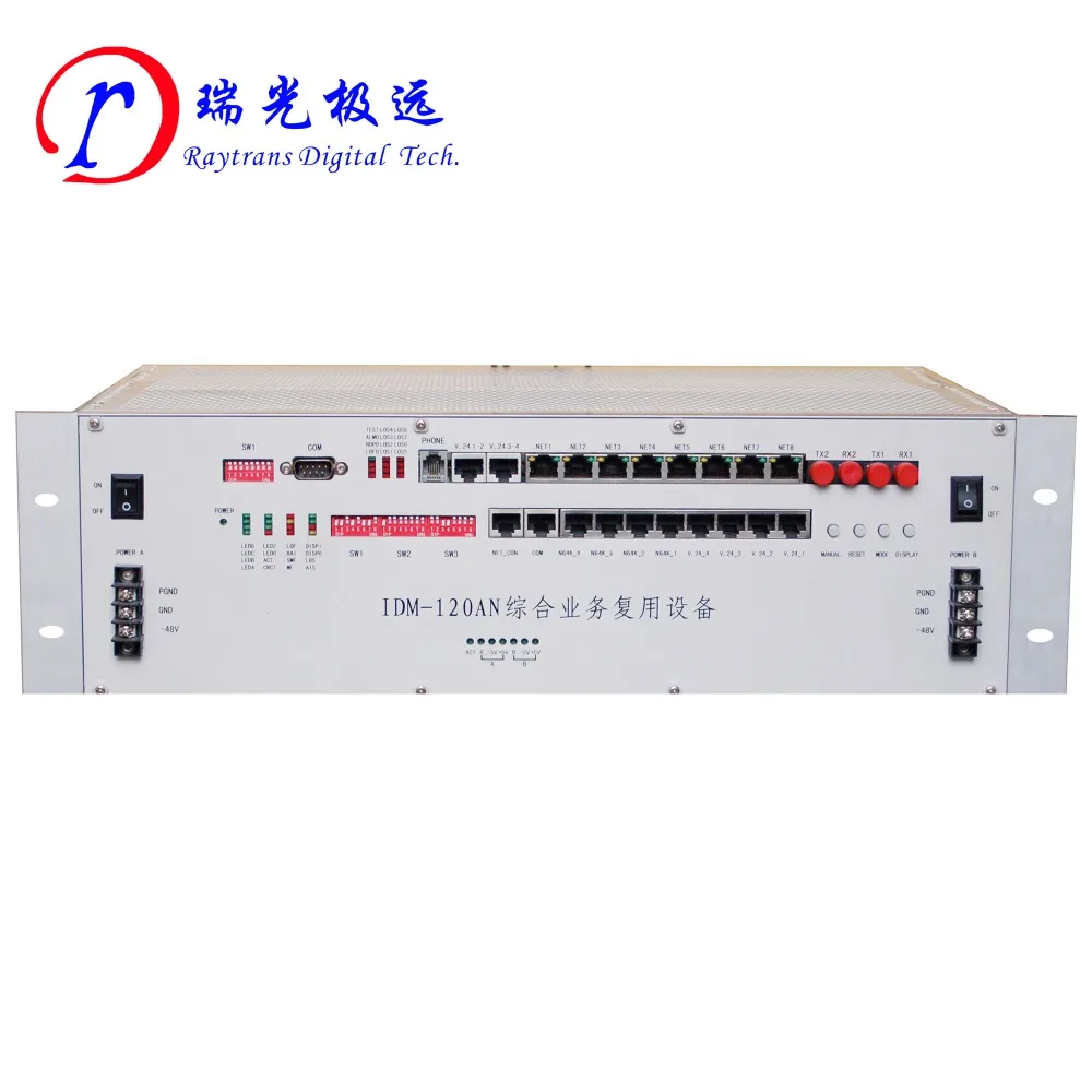 120 Channels Telephones E&m Over E1 Caller Id Display Pcm Equipment Pcm ...