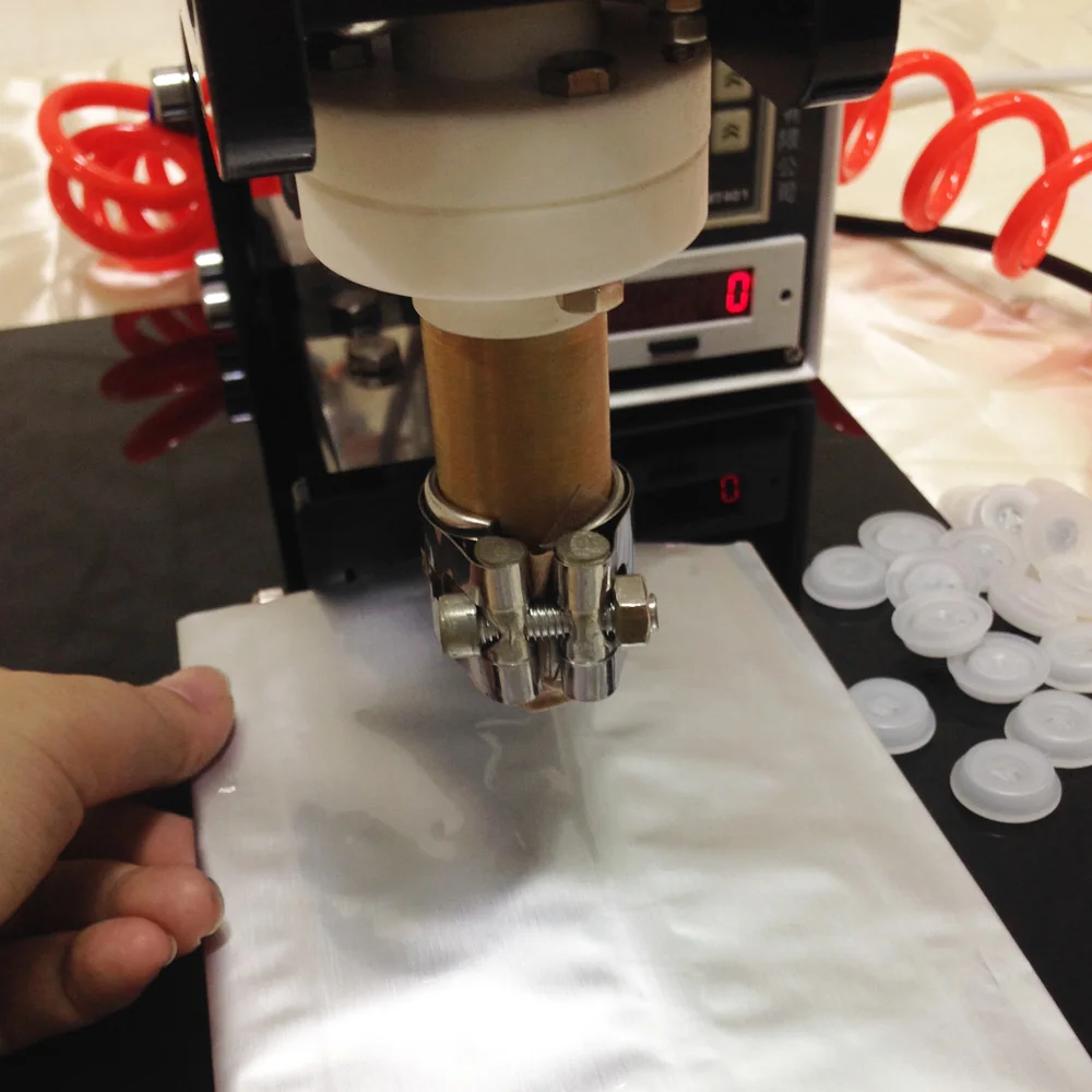 Semi Automatic Valve Applicator Machine for Coffee Bags