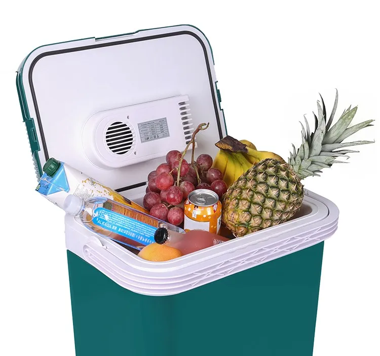 Car Refrigerator Large 24L Electric Cool Box Cooler, for Drinks Food ...
