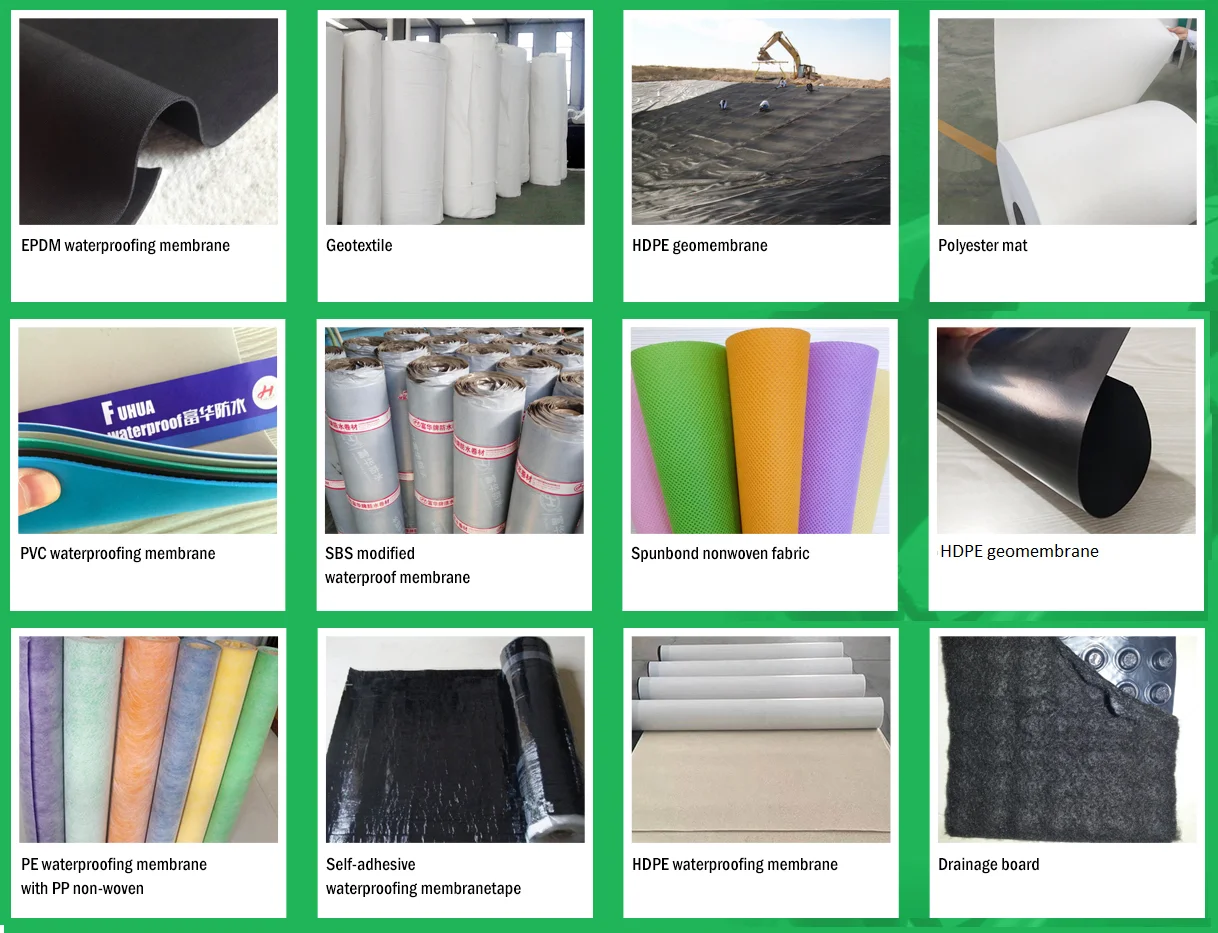 Impervious Geomembrane Double Textured Low Price Hdpe Geomembrane For ...