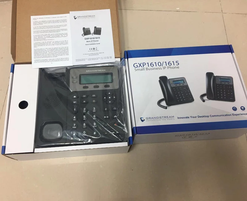 Grandstream Gxp1610 /gxp1615,Enterprise Hd Sip Phone Office Voip Phone ...