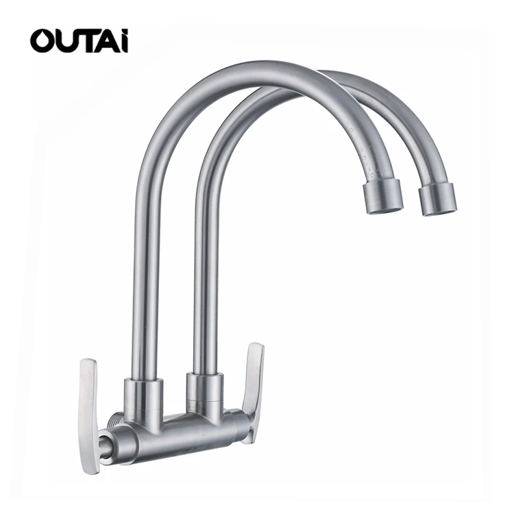 Modern Kitchen Faucet Touchless Price 2way Two Head Faucet Kitchen ...