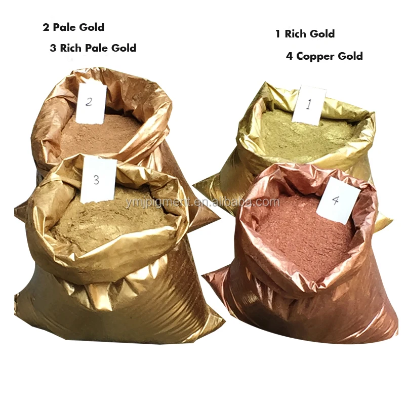 Powder Copper Metallic Pigment Gold Factory Wholesale Strong Metallic ...