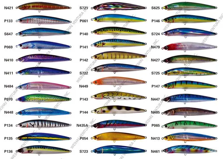 Stick Baits Floating Fishing Lures Hot Sale Minnow Lures Bast Pencil ...