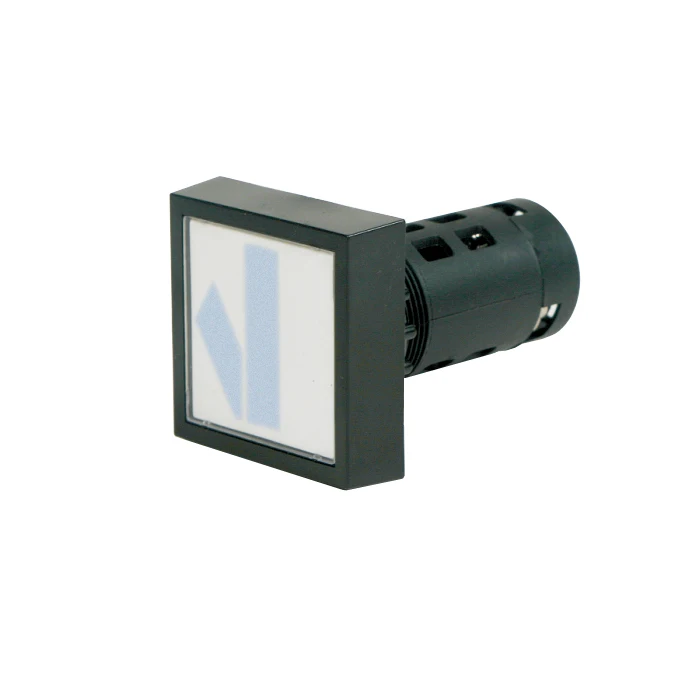 AD11 LED Square Position Signal Indicator Light - Red & Green