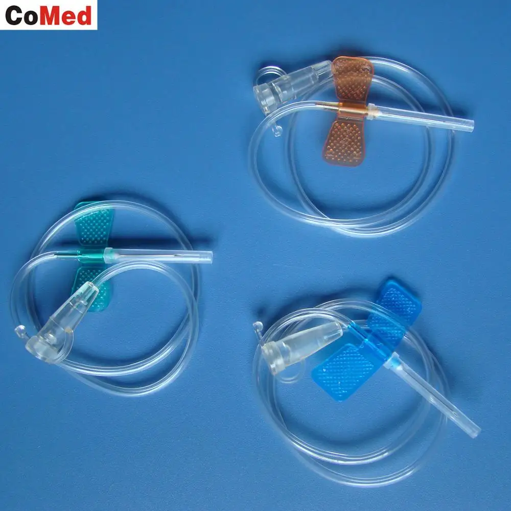 Disposable Safety Scalp Vein Set 21g Butterfly Needle - Buy Medical ...