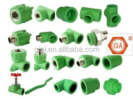 Ga Manufacturer 20-110mm Ppr Pipe Fittings Sizes 90 Degree Ppr Male ...