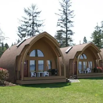 Low Cost Solid Wood Camping Pods - Buy Camping Pods,Prefab House,Wooden ...