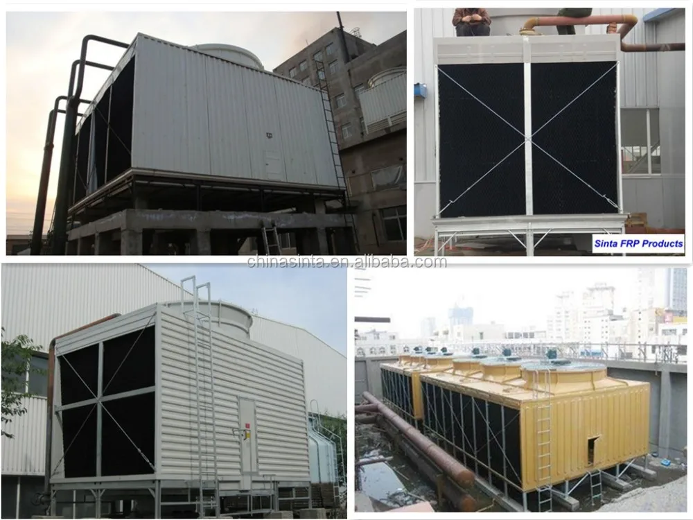 125mm Height Air Inlet Louvers for Cooling Towers - Durable & Efficient