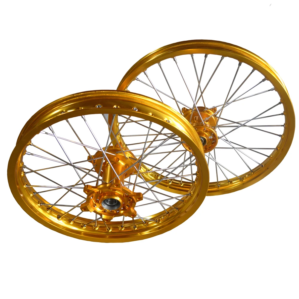 Dirt Bike Gold Rims