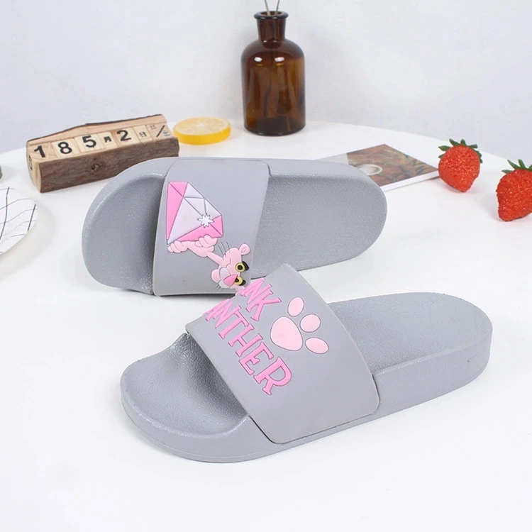 Wholesale Custom Logo Printing High-quality Pvc Customized Slippers ...