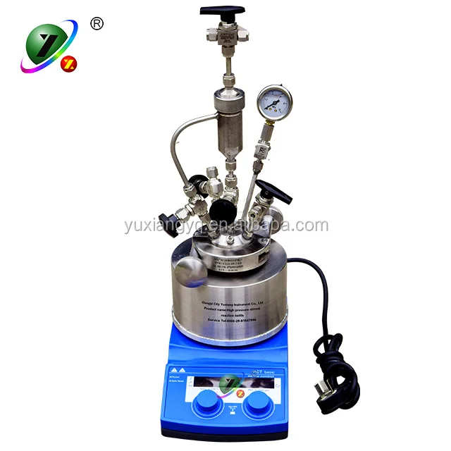 Benchtop stirred lab autoclaves micro high pressure stainless steel ...