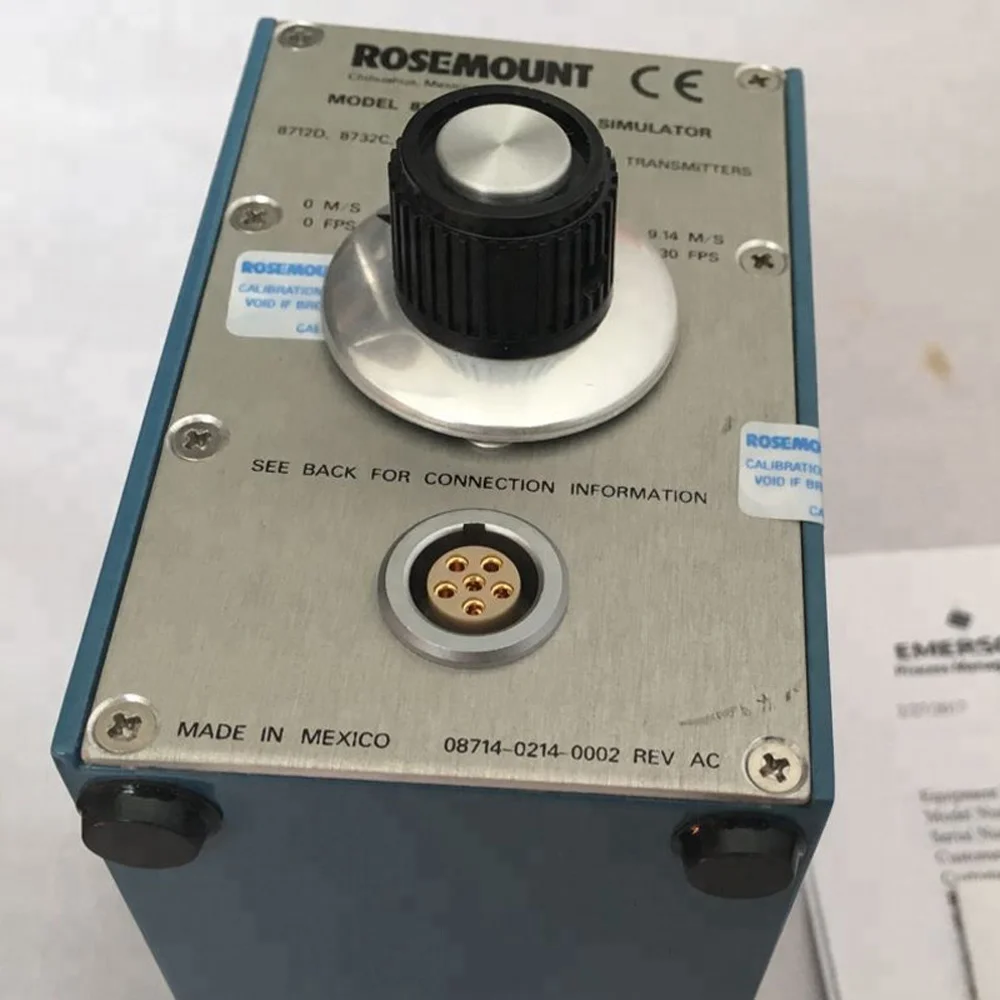 8714d Magnetic Flowmeter Simulator With Flow Calibration Certificate Q4 ...