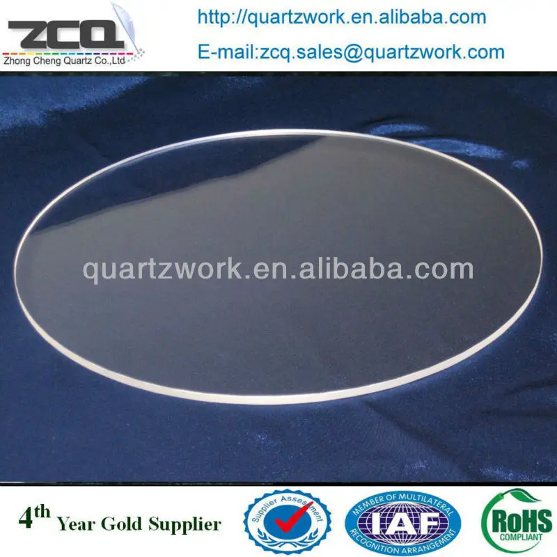 JGS3 Infrared Optical Quartz Glass Plate - High Transmittance