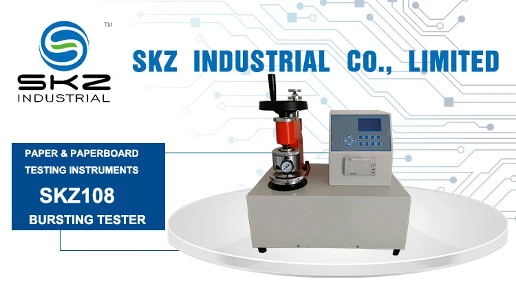 ISO 2759 & ISO 2758 Lab Bursting Strength Testing Machine