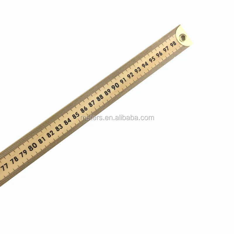 1M Straight Wood Ruler - Perfect for Promotions & Measurements