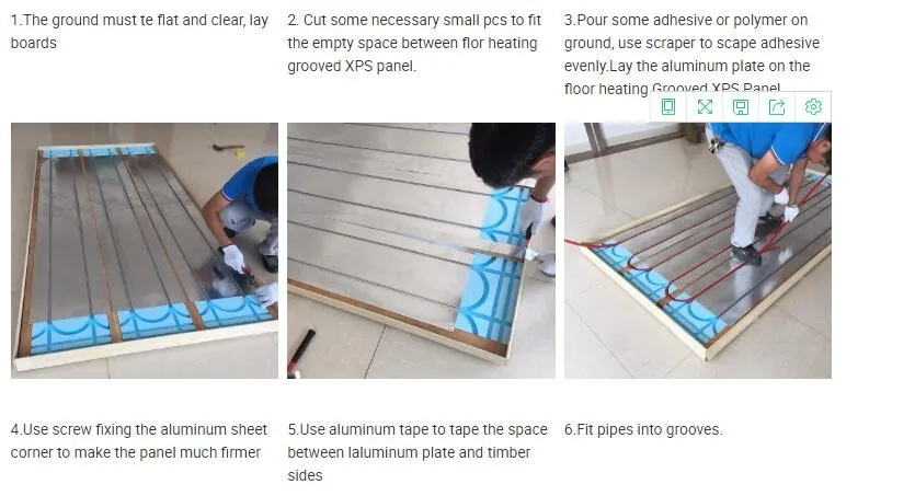 High Compressive Strength White EPS Insulation Board