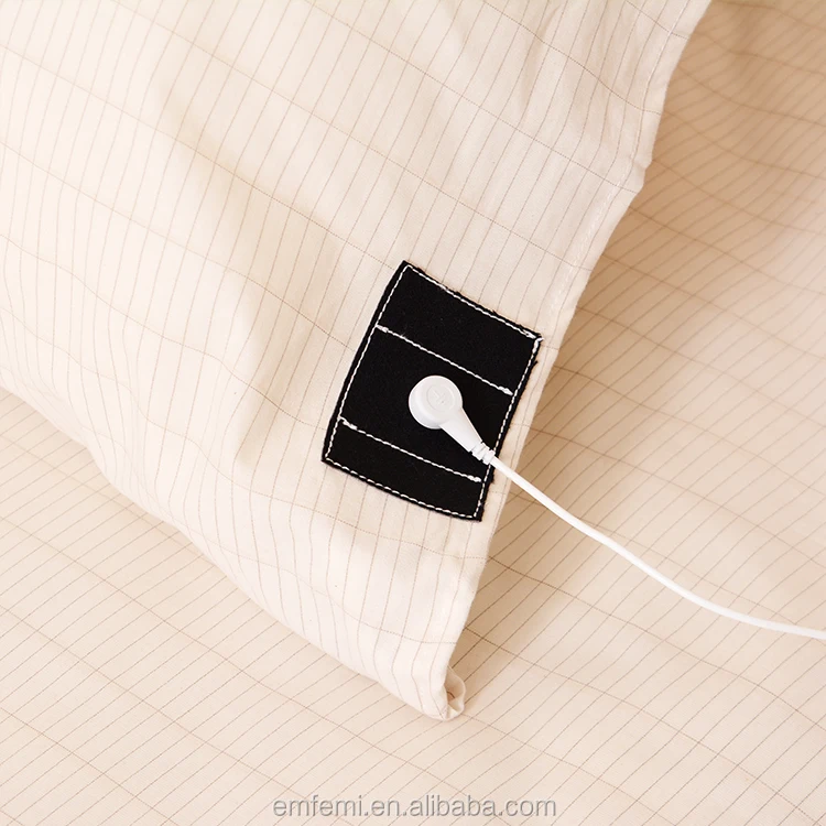 Body Healing Grounding Pillowcase 5% Silver Fiber Promotes Cellular ...