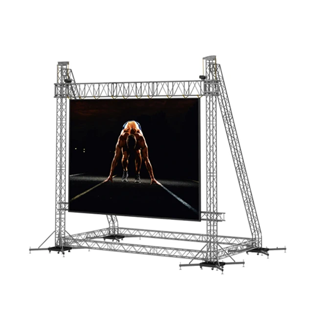 Led Screen Truss Frame/truss Exhibition Stand Aluminium - Buy Truss ...