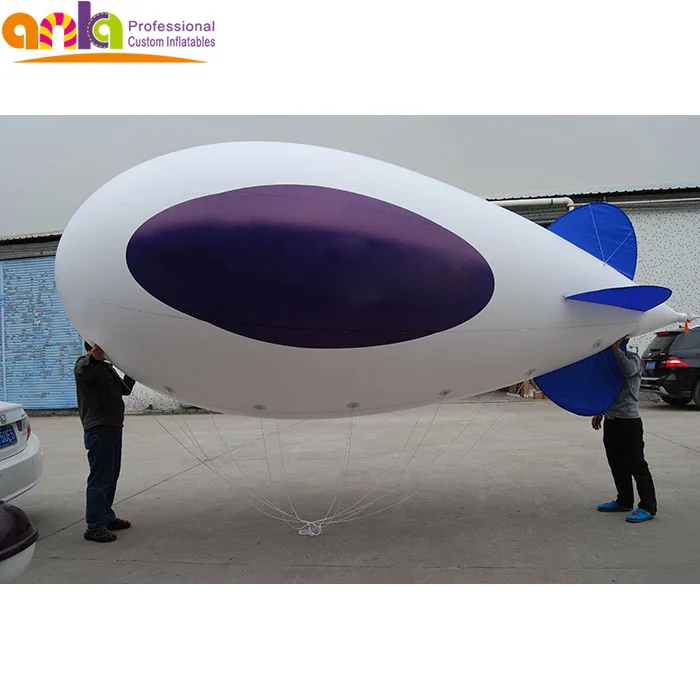 High quality red blimp type 6m advertising inflatable blimps for sale ...
