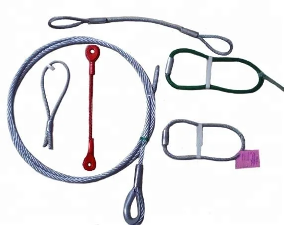 H-quality Wire Rope Sling/chain for Lifting - ISO9001 Certified