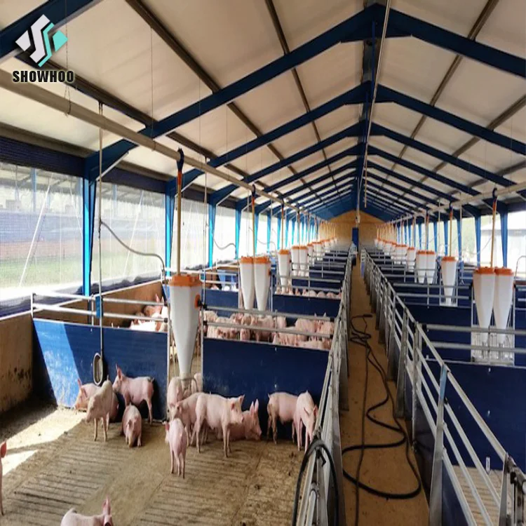 Modern Design Prefab Pig Farm House - Durable Steel Material