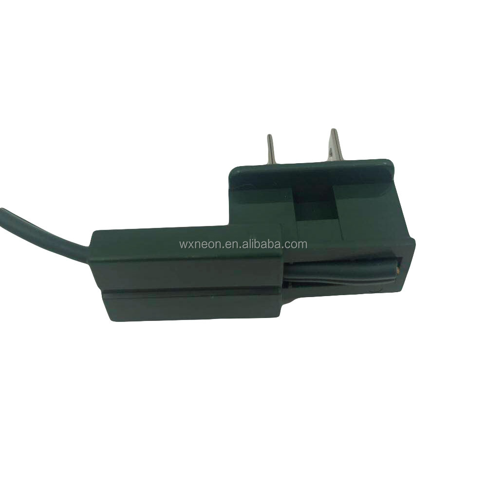 125v 8a Male Zip Inline Vampire Plug For Spt-1 18/2 Gauge Electrical ...