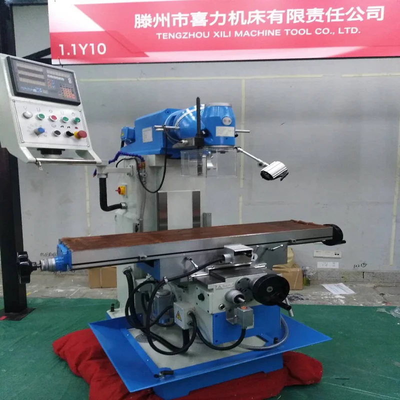 Universal Conventional Ram Milling Machine Large Table High Precision ...
