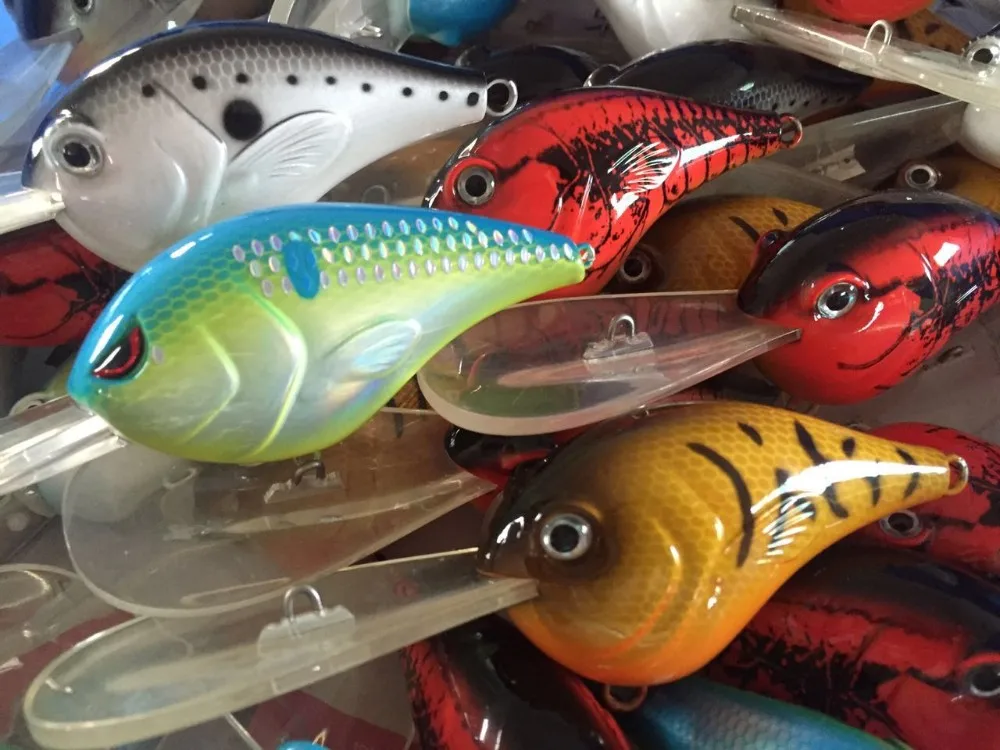 60mm/70mm Shallow Diving Crank Bait - Bass Fishing Lures