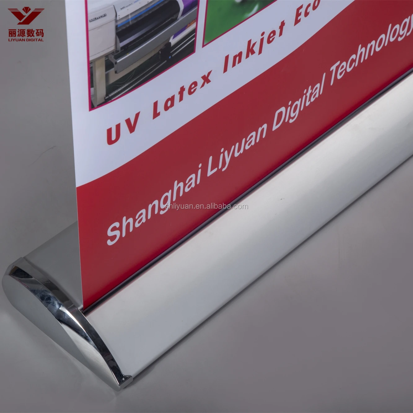Custom Aluminum Roll-up Retractable Scrolling Pop-up Standing Banner ...