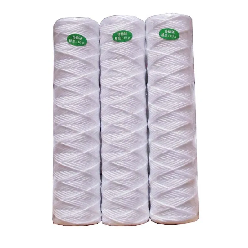 Polypropylene Cotton String Wound Sediment Filter Cartridge With Pp ...