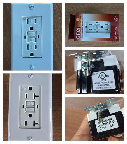 Shanghai Linsky Ltg15tr-wr 15 Amp 125-volt Duplex Self-test Gfci ...