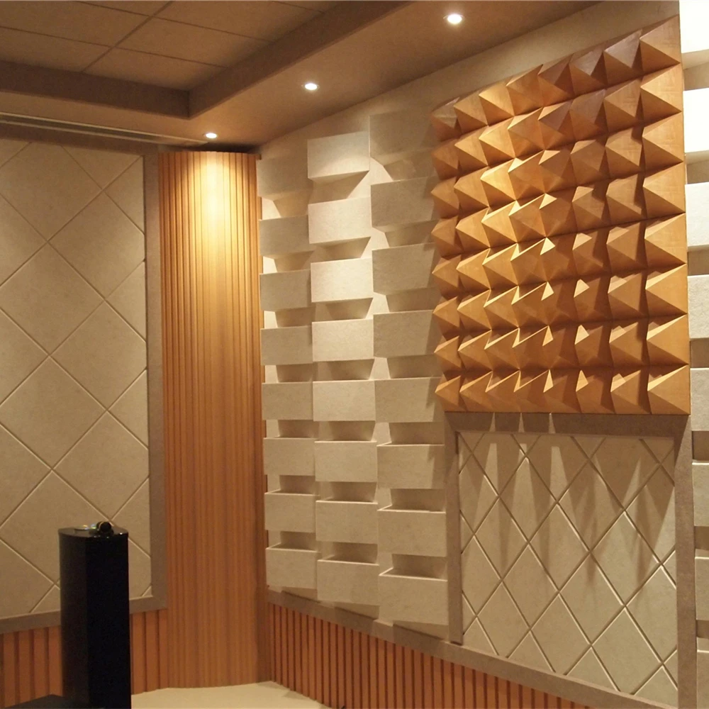 Skyline Wood Acoustic Diffuser - Durable & Stylish Panels