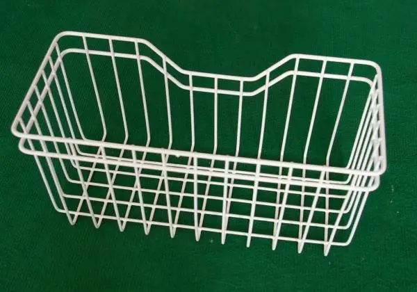 Custom Coated Wire Refrigerator Wire Basket Storage Basket For Freezer ...