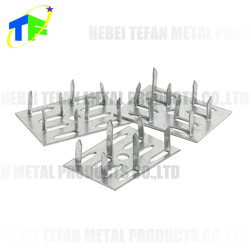 Custom Oem Galvanized Steel 8-pin Impaling Clips For Fiberglass ...