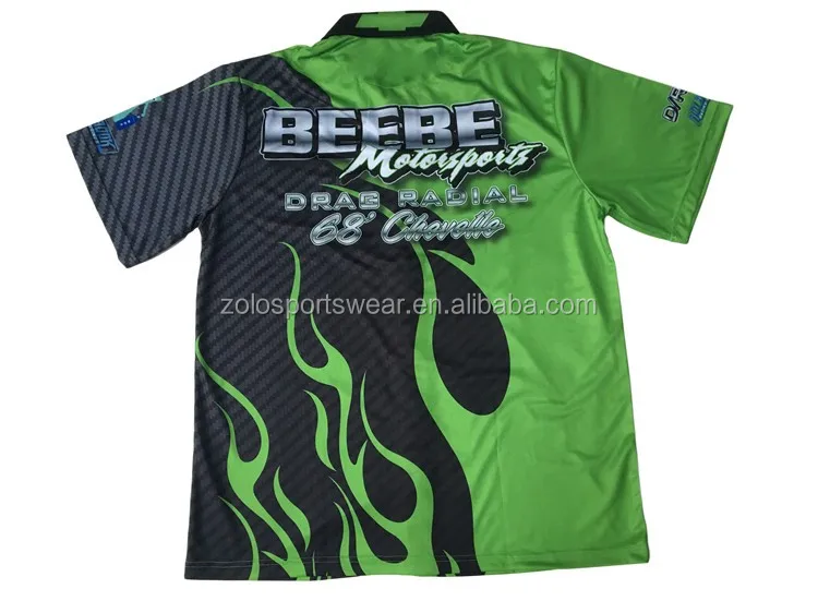 Custom Pit Crew Shirts - Durable & Quick Dry Sportswear